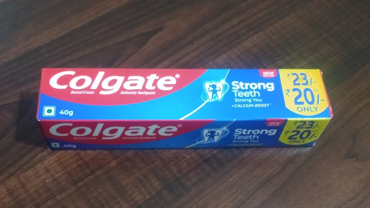 unboxing - colgate toothpaste - YouTube
