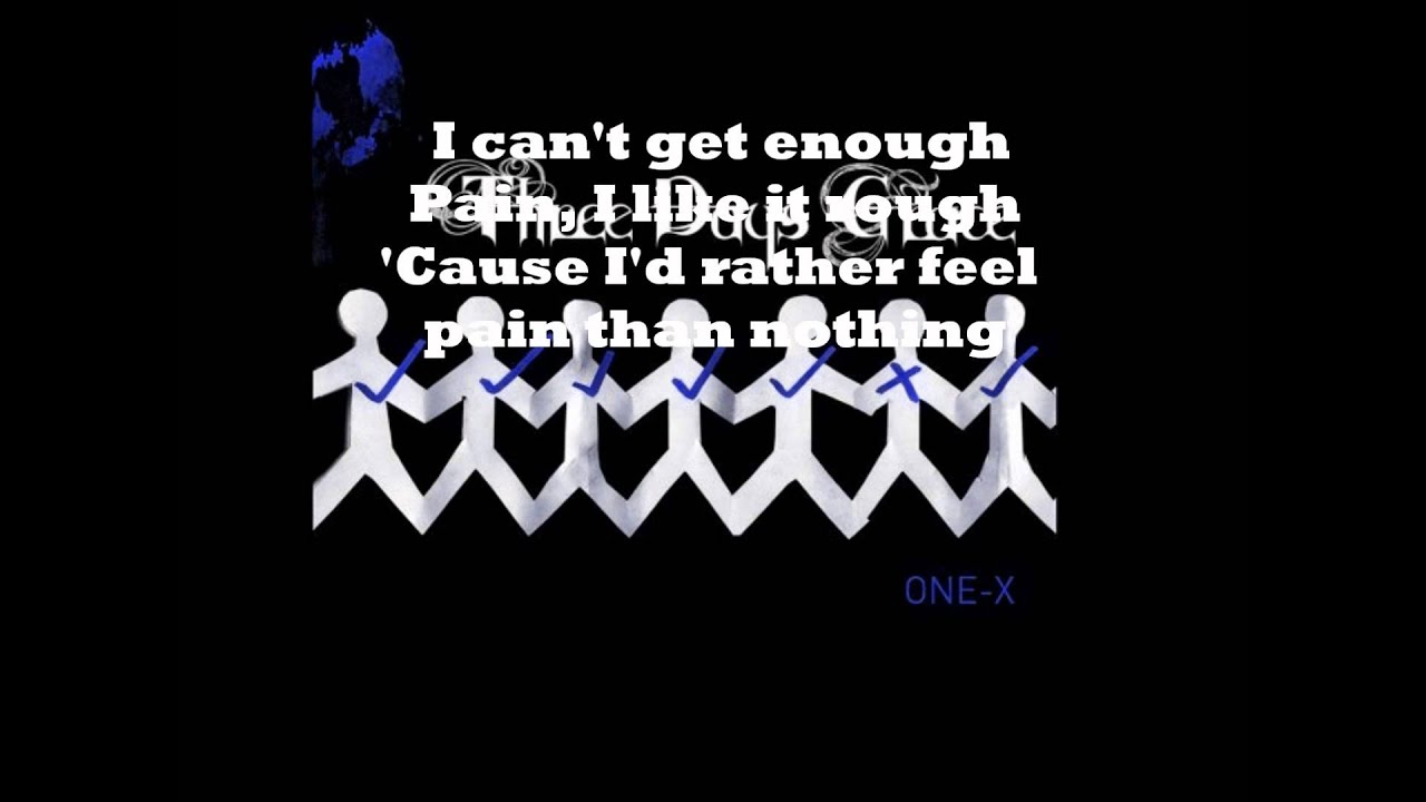 three days grace pain without love - YouTube
