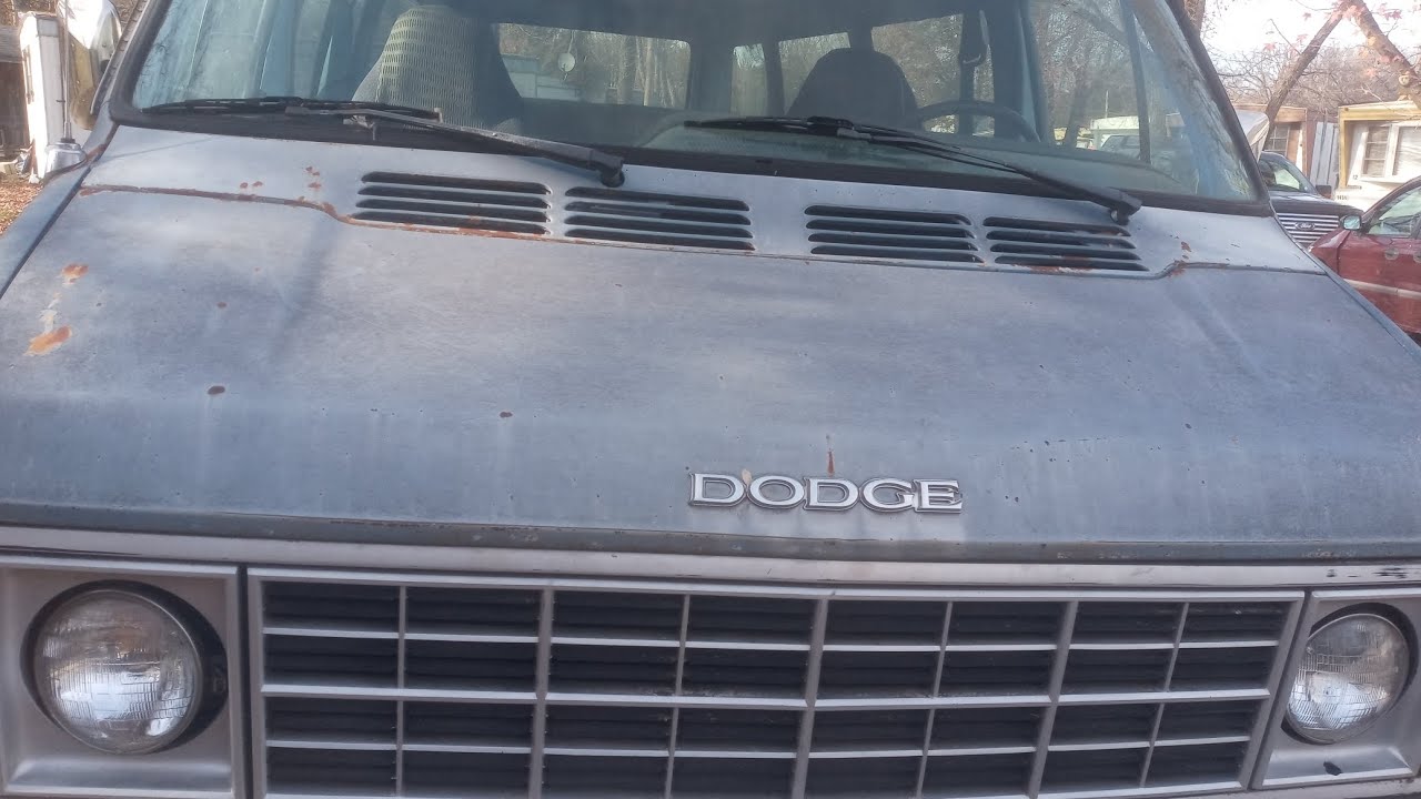 My 1985 Dodge Ram B350 passenger van . - YouTube