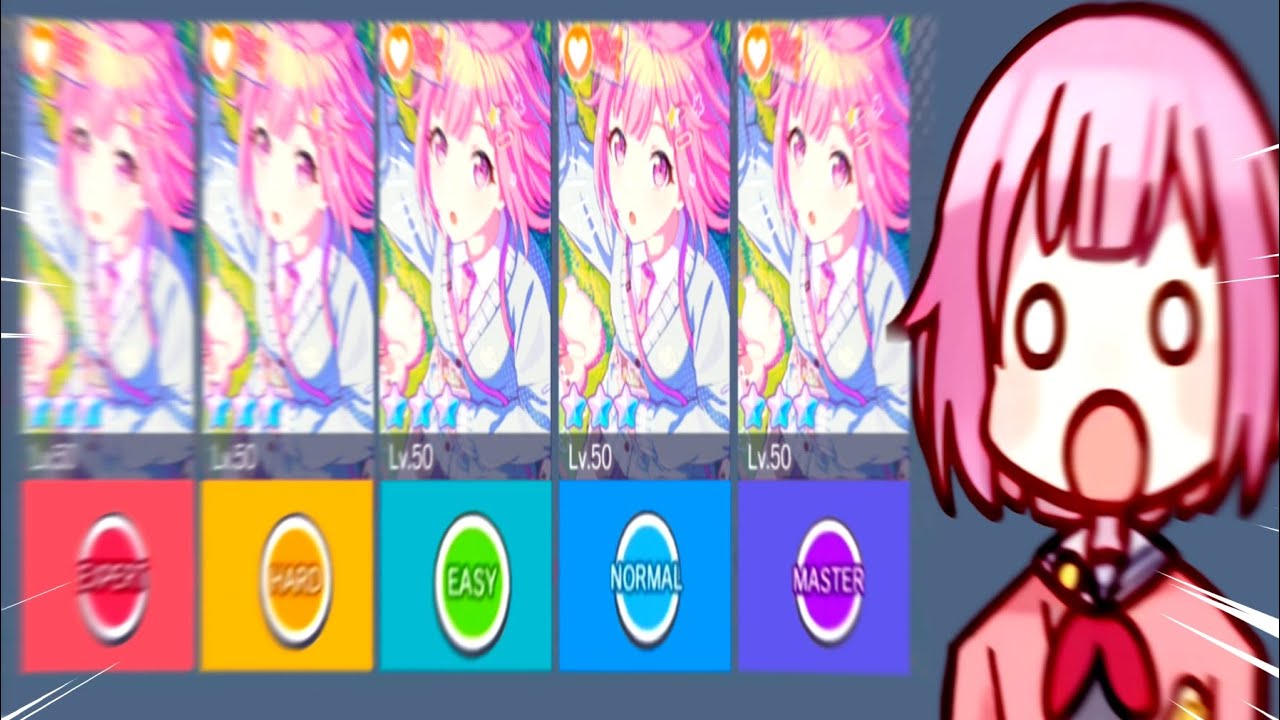 Project Sekai but the Color I am decides the Difficulty I Play on - YouTube