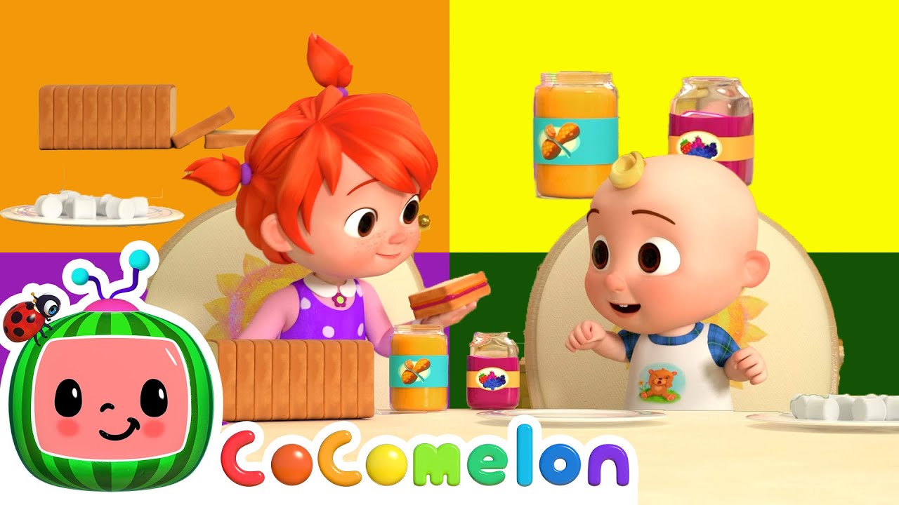 Peanut Butter Jelly Time! | Cocomelon | Science Cartoons For Kids ...