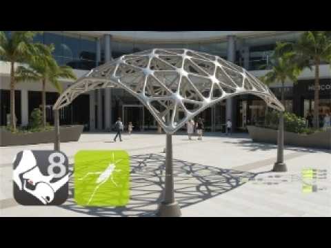Parametric Design Tutorial Triangulated Space Frame using Grasshopper ...