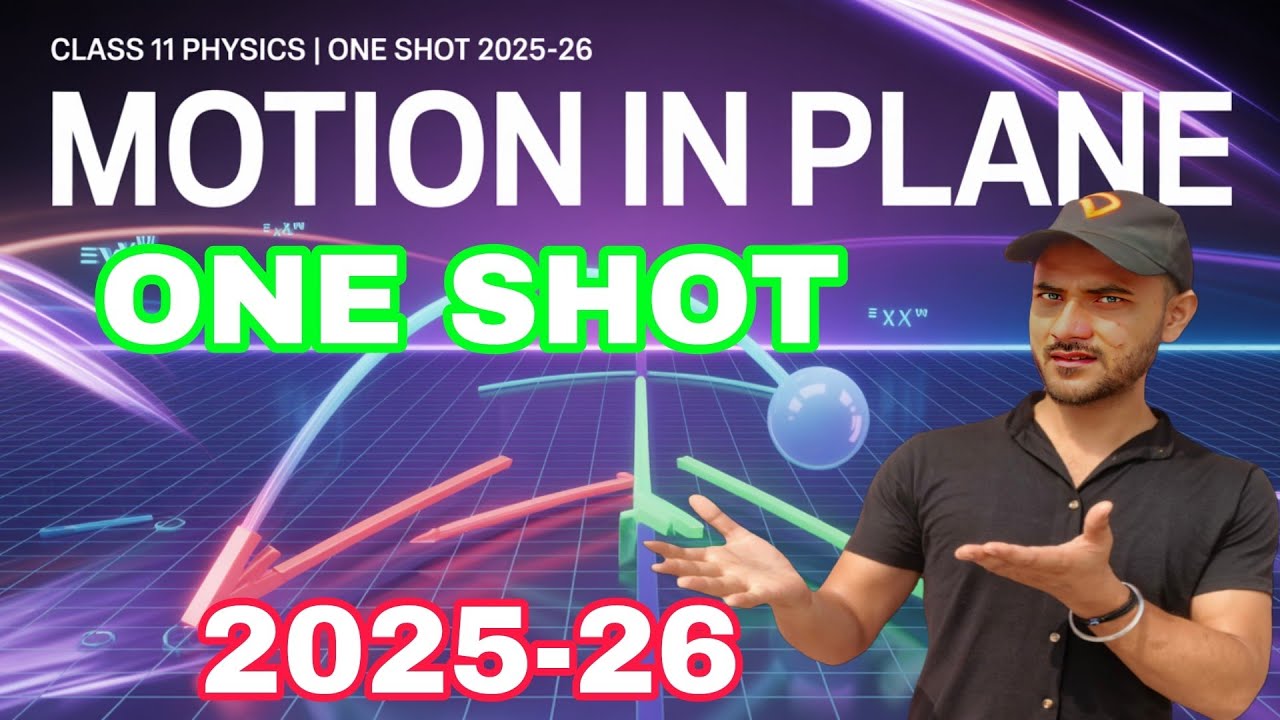 Motion In Plane One Shot | Physics Class 11th | Motion In Plane Tricks ...