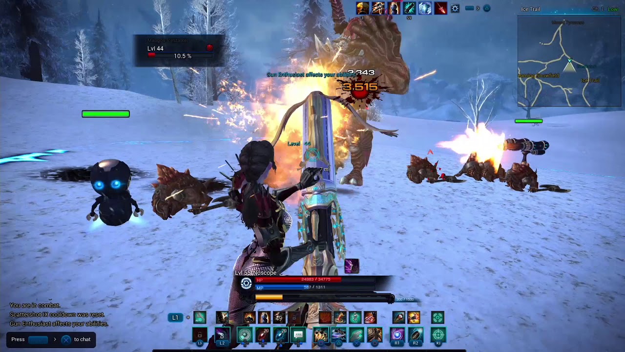 TERA Gunner Launch Trailer - YouTube