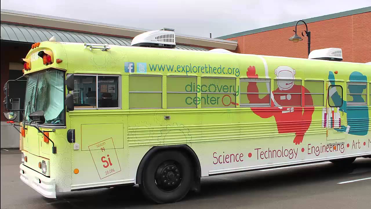 The STEAM bus of Murfreesboro TN (Discovery Center) - YouTube