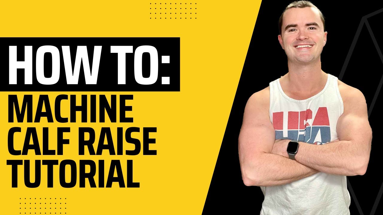 How to Do a Hack Squat Machine Calf Raise » Exercise Tutorial - YouTube