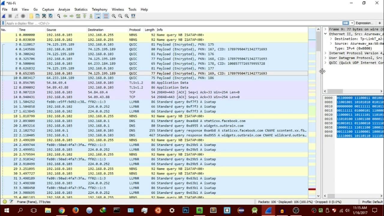 Wireshark Tutorial for Beginners - Overview of the environment - YouTube