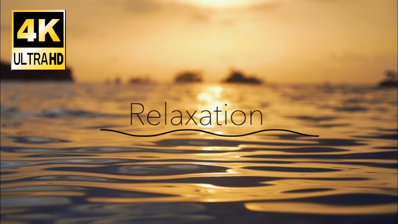 【BGM】4K Relaxation video｜floating in the ocean ⛵️ - YouTube