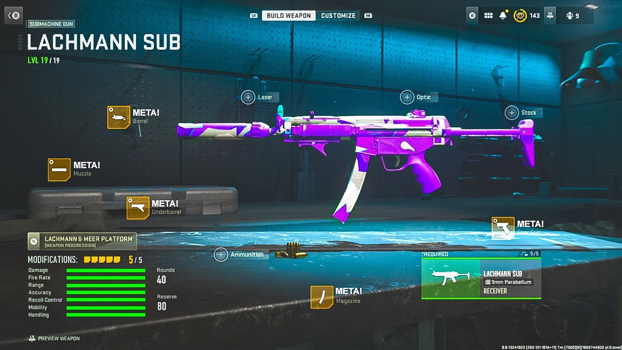 "LACHMANN SUB NOW FASTEST KILLING SMG IN MW2!" (Best LACHMANN SUB Class ...