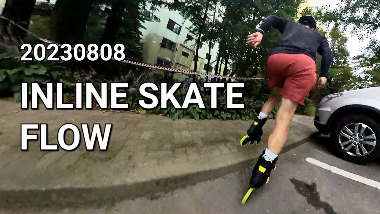 인라인스케이트 타고 돌아다니기 - 20230808 INLINE SKATE FLOW - YouTube