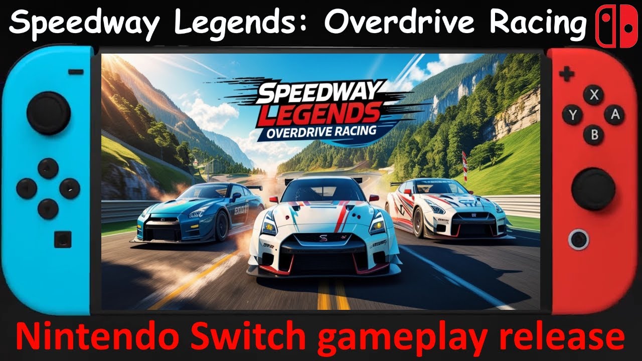 Speedway Legends Overdrive Racing - Nintendo Switch gameplay release ...