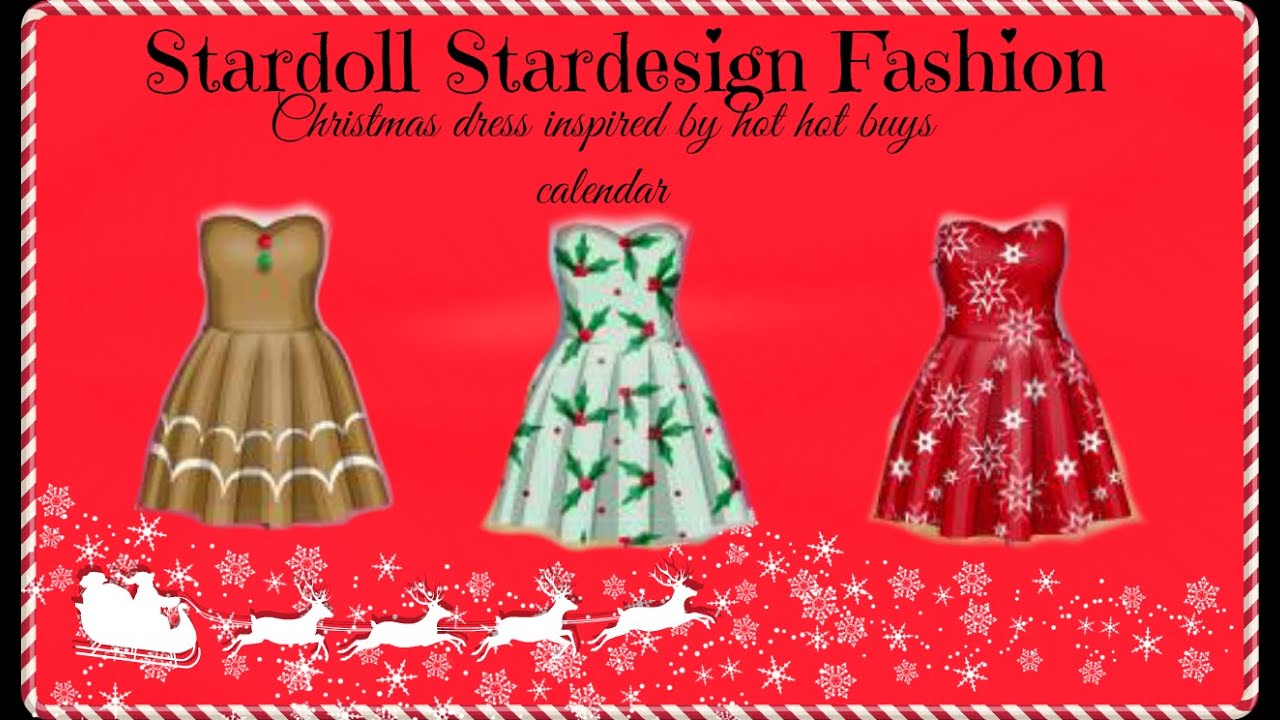 Stardoll Easy Stardesign Fashion - Christmas dress tutorial inspired by ...