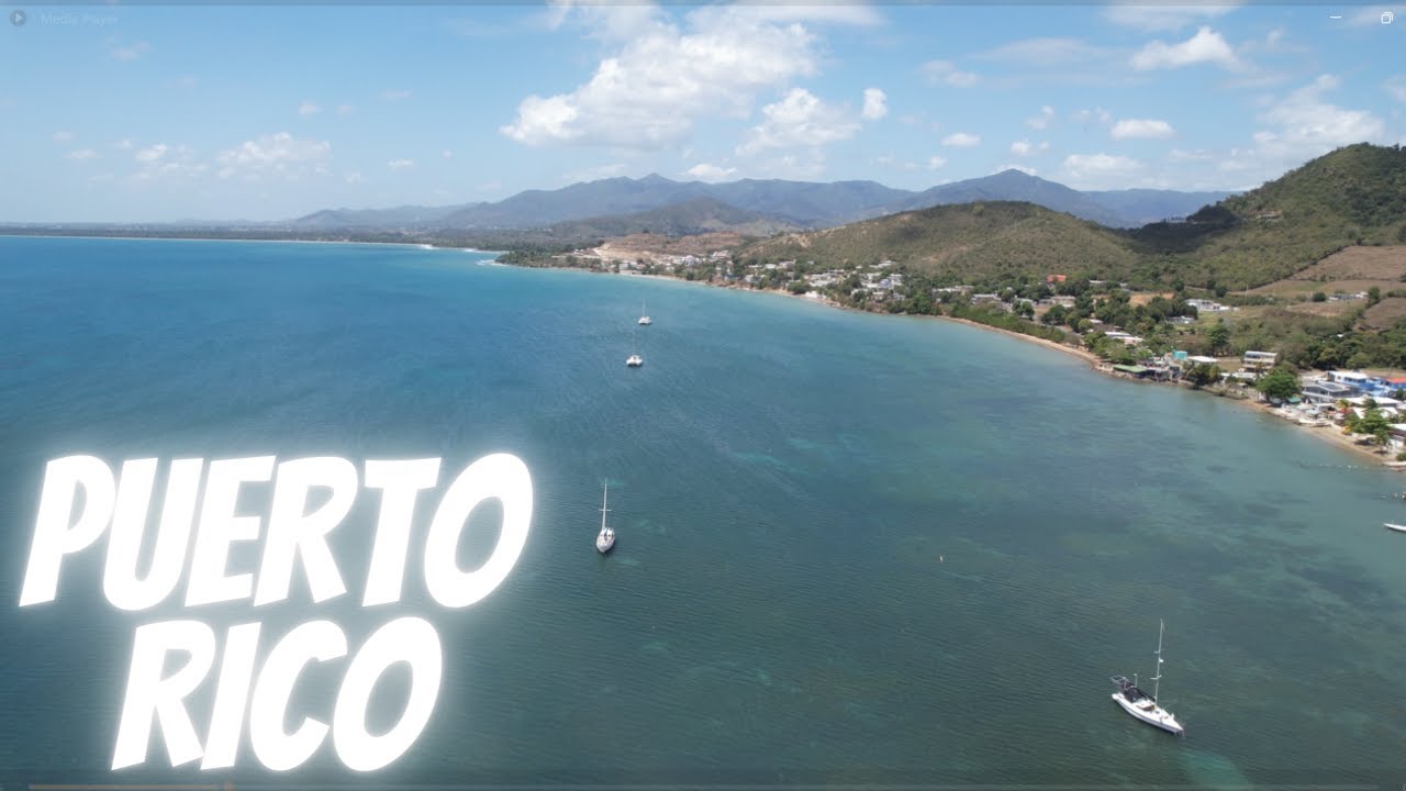 Villa Pesquera Beach | Patillas, Puerto Rico (4K DRONE FOOTAGE) - YouTube
