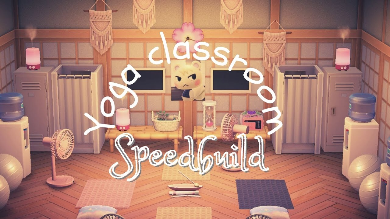 SPEED BUILD - MARSHAL'S YOGA CLASSROOM (ANIMAL CROSSING NEW HORIZONS ...
