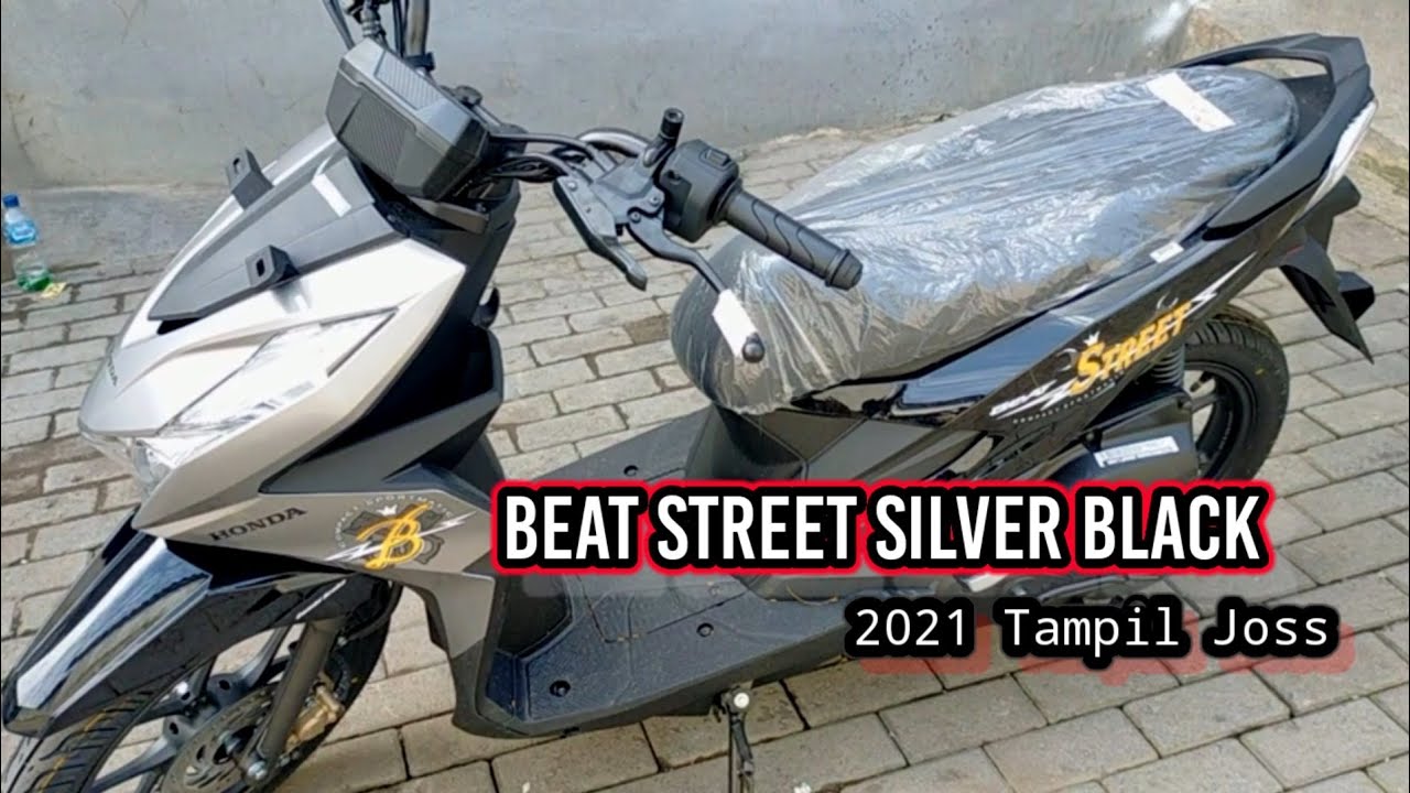 CINEMATIC VIDEO New Honda Beat Street Silver Black 2021 Tampil Joss ...