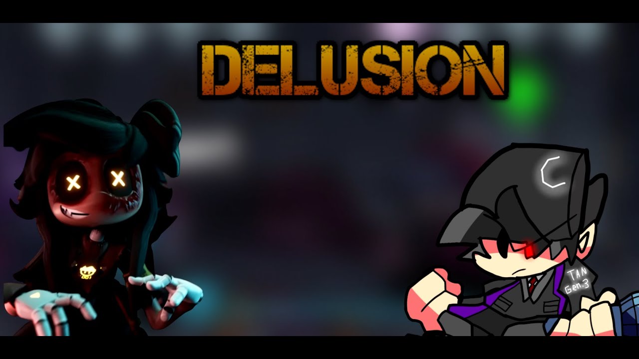 Delusion but It's Cyn [ FNF Vs. Imposter V4 mod ] Cover - YouTube