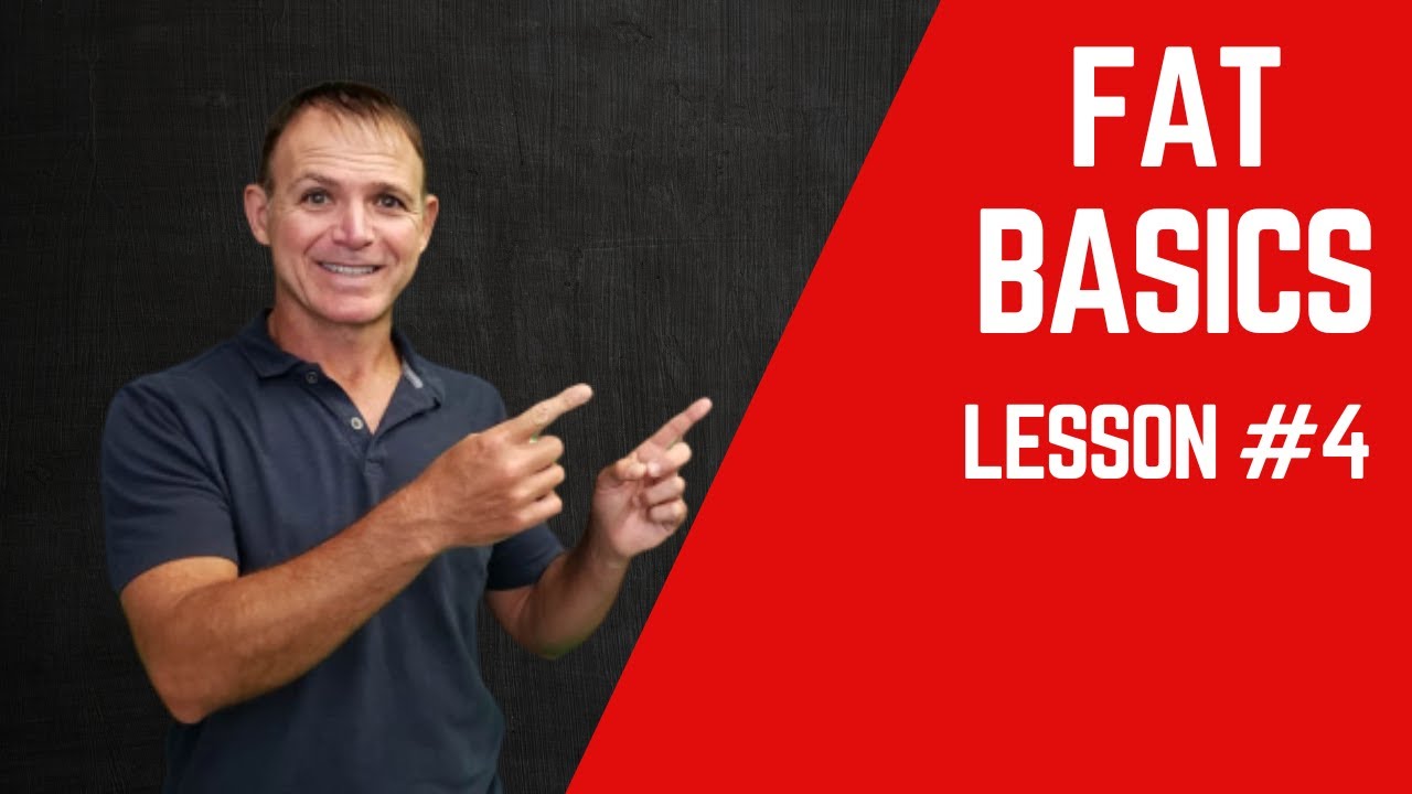 Sports Nutrition: Chapter 1--Lesson 4 Fat Basics - YouTube