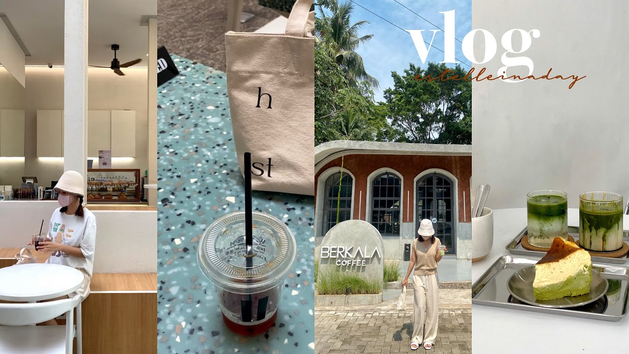 cafe hopping in Jakarta 🍵 berkala coffee ampera, matcha bae, paradox ...