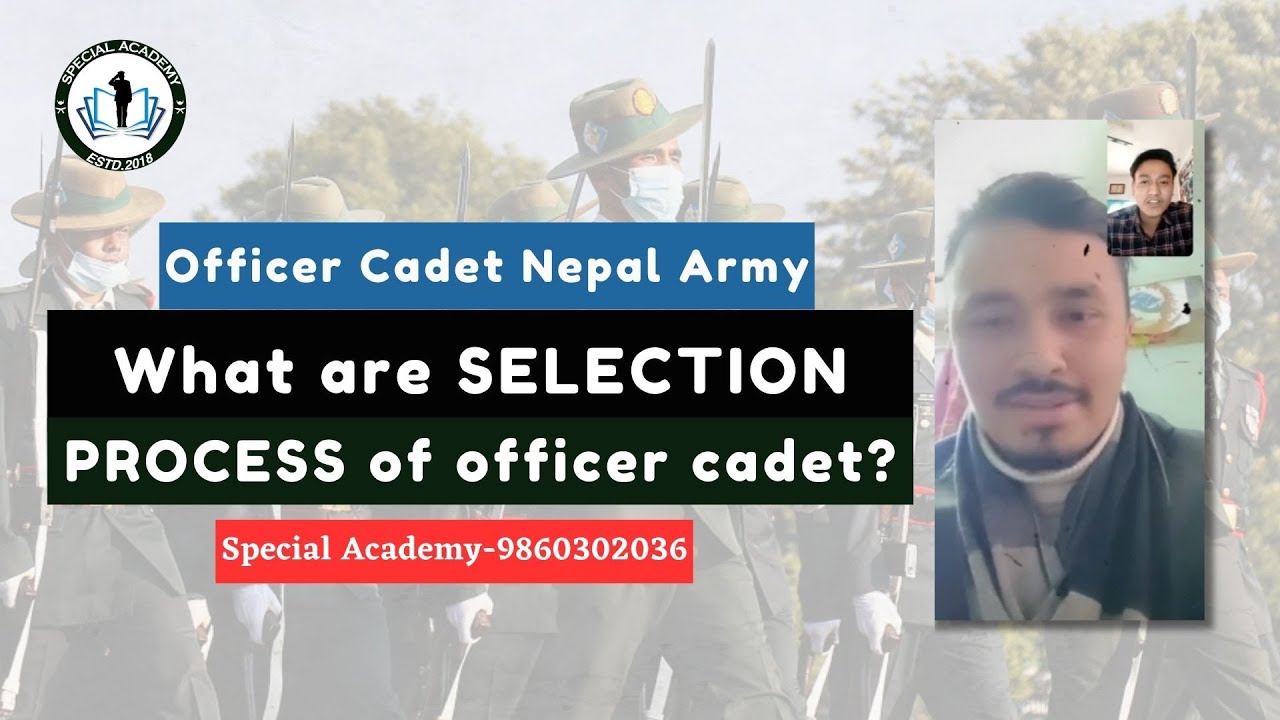 What are SELECTION PROCESS for officer cadet? | Special Academy | Officer Cadet Preparation ...