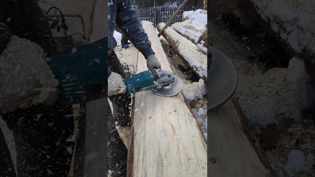 Log peeling - YouTube