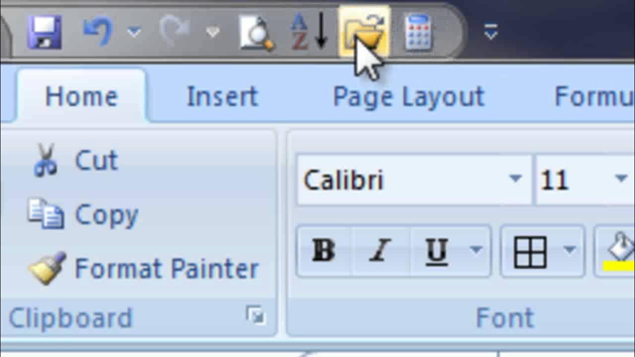 Lesson 02 Environment - Microsoft Excel 2007 - Sahalsoftware - YouTube