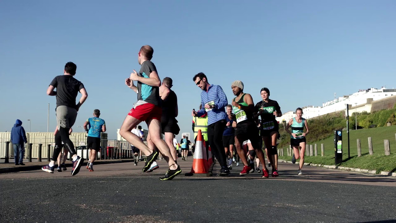 2018 Brighton 10K timelapse - YouTube