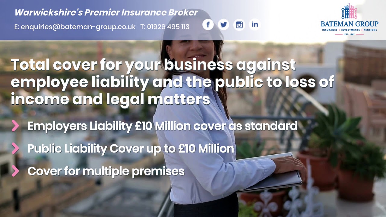 General Business Insurance - Bateman Group - YouTube