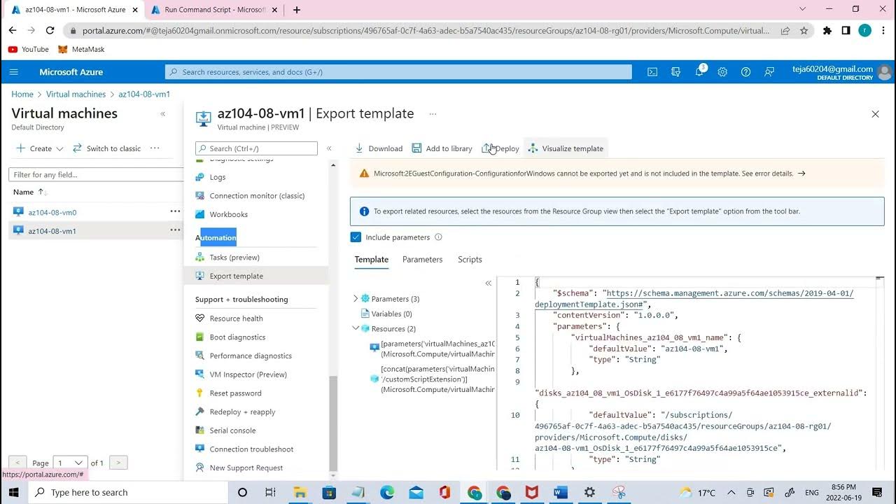 Scale compute and storage for Azure virtual machines||PowerShell ...