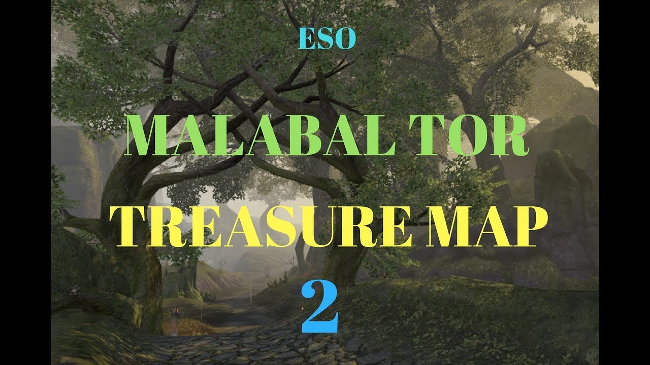 ESO MALABAL TOR TREASURE MAP 2 - YouTube