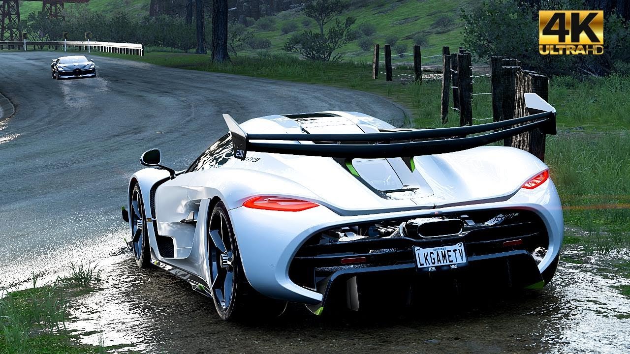 Forza Horizon 5 - Koenigsegg Jesko Goliath Race Gameplay - YouTube