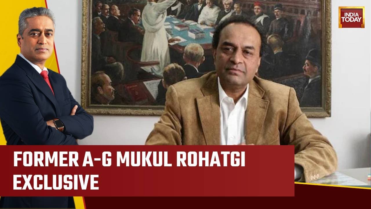 Watch Exclusive Interview Of Former A-G Mukul Rohatgi On Rahul Gandhi's ...