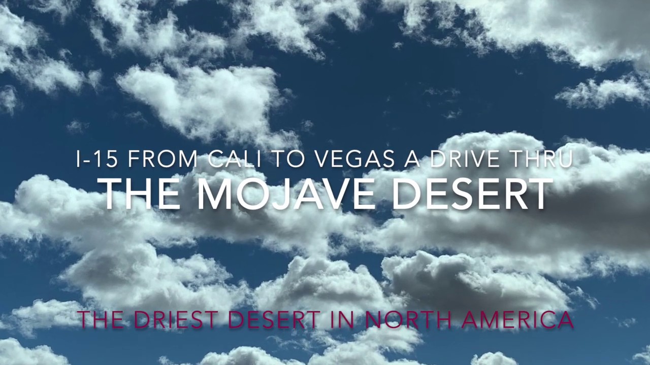 Interstate-15 Freeway Mojave Desert Drive - YouTube