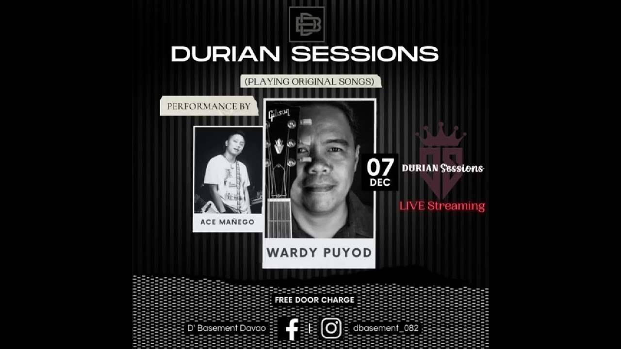 Durian Sessions LIVE | Wardy Puyod - YouTube