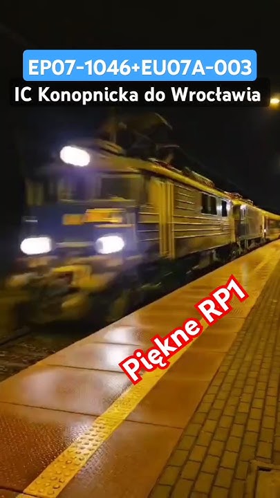 EP07+EU07A 😃 #train #pociag #dworzec #pociagi #railway #linia #pkp #ep07 #eu07 - YouTube
