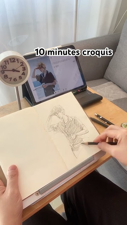 10 minutes croquis - YouTube