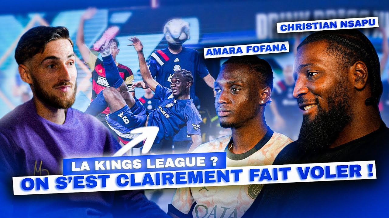 Amara & Christian (Kings League) - Arbitrage, Vol, Amine, Nasri, Piqué ...