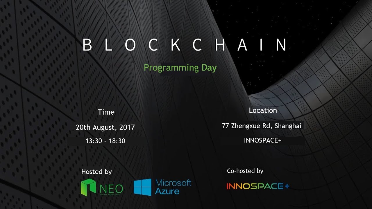 NEO Programming Day - Shanghai - YouTube