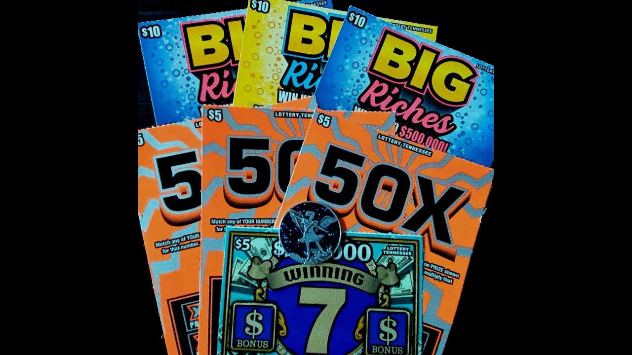 SUNDAY NIGHT LIVE POP UP, VERTICAL TN LOTTERY SCRATCH OFF TICKETS - YouTube