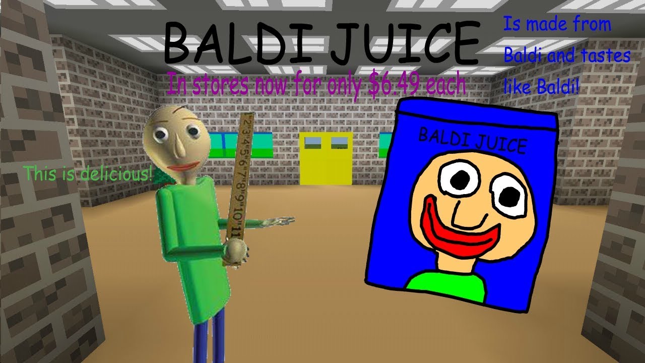 Sincomics - Baldi Juice Commercial - YouTube
