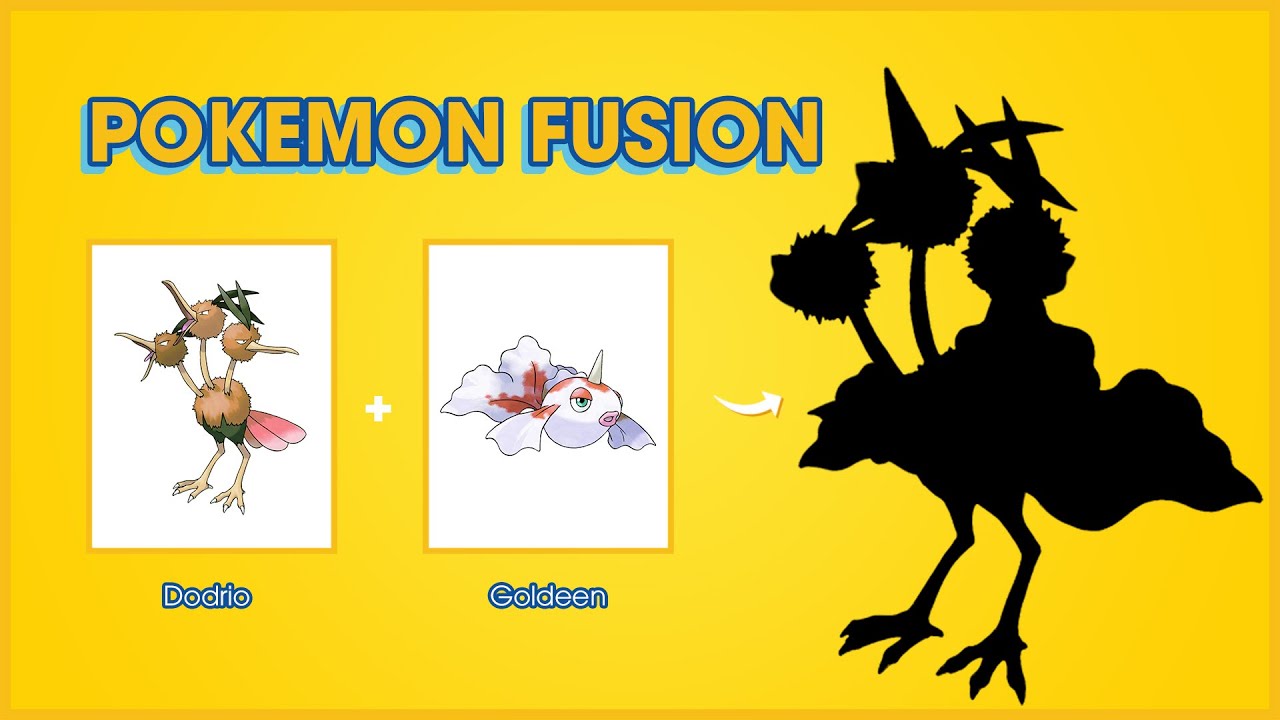 Pokemon Fusion | Dodrio + Goldeen | pokemon infinite fusion - YouTube