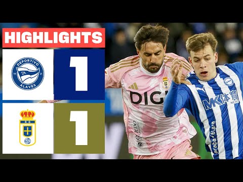 DEPORTIVO ALAVÉS 1 - 1 REAL OVIEDO | RESUMEN LALIGA EA SPORTS