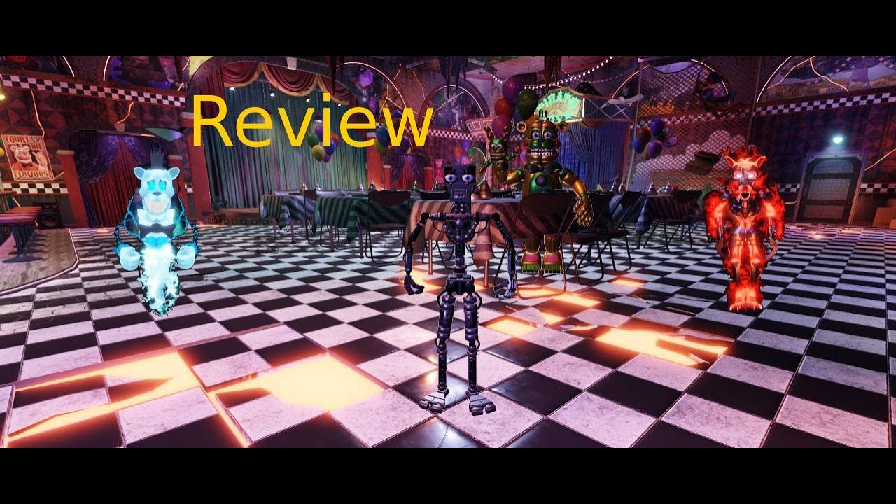 SB Review of TPRR FNAF UCN Map and Animatronics (Updated) - YouTube