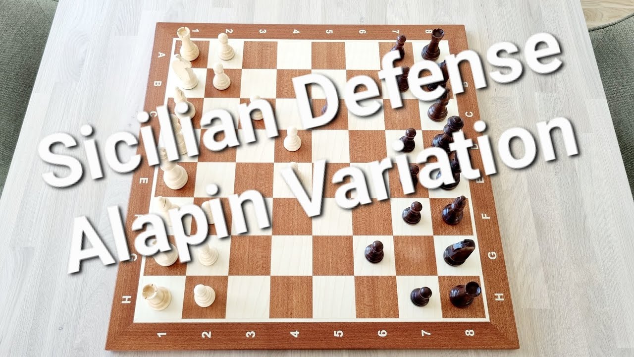 Chess Openings - Sicilian Defense: Alapin Variation (essential theory ...