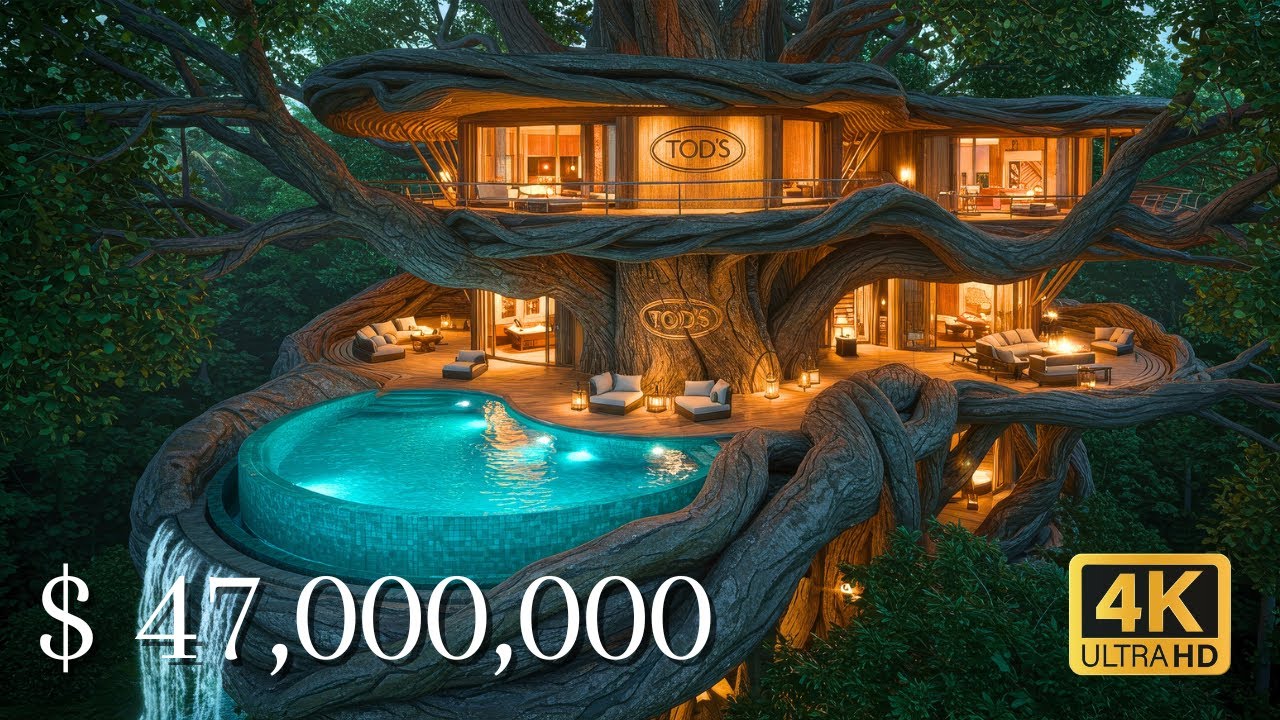 Step Inside the Most Luxurious Treehouse Ever – Tod's Branding & Pool ...
