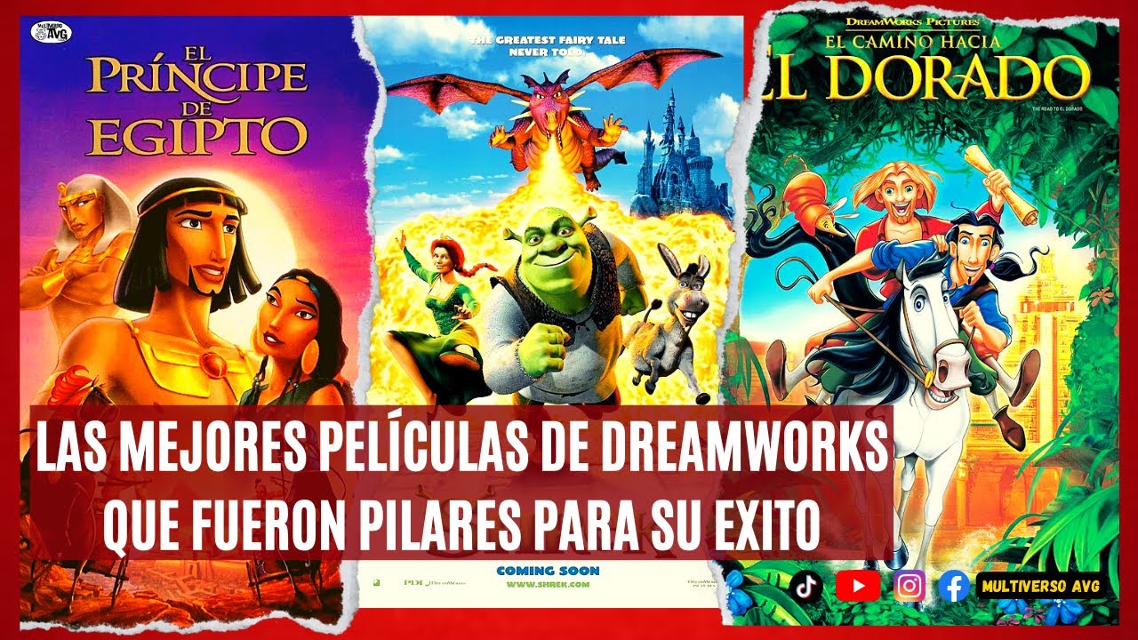 Las mejores películas de DREAMWORKS que fueron pilares para su éxito ...