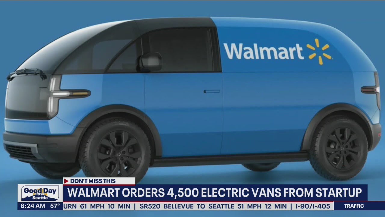 Walmart orders 4,500 electric vans from a startup company | FOX 13 ...