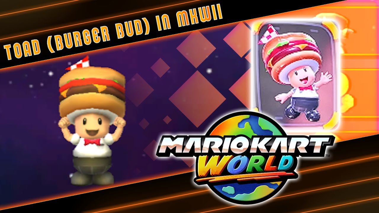 MKWii Toad (Burger Bud) - Release v1.0 - YouTube
