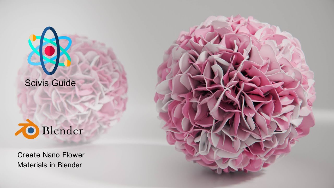 Easy Nano Flower Materials in 5 minutes(file included) - YouTube