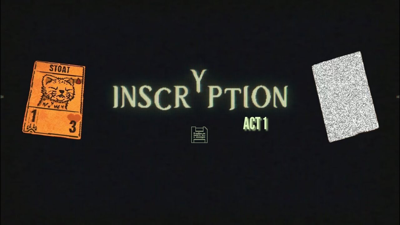 Inscryption ACT 1 - "The Deathcard Cabin" - YouTube