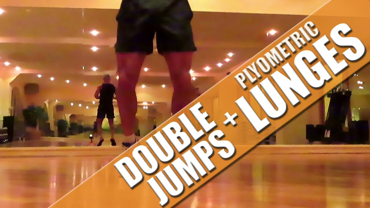 Double Jump + Plyometric Lunges | Tutorial | High intense Exercise for ...